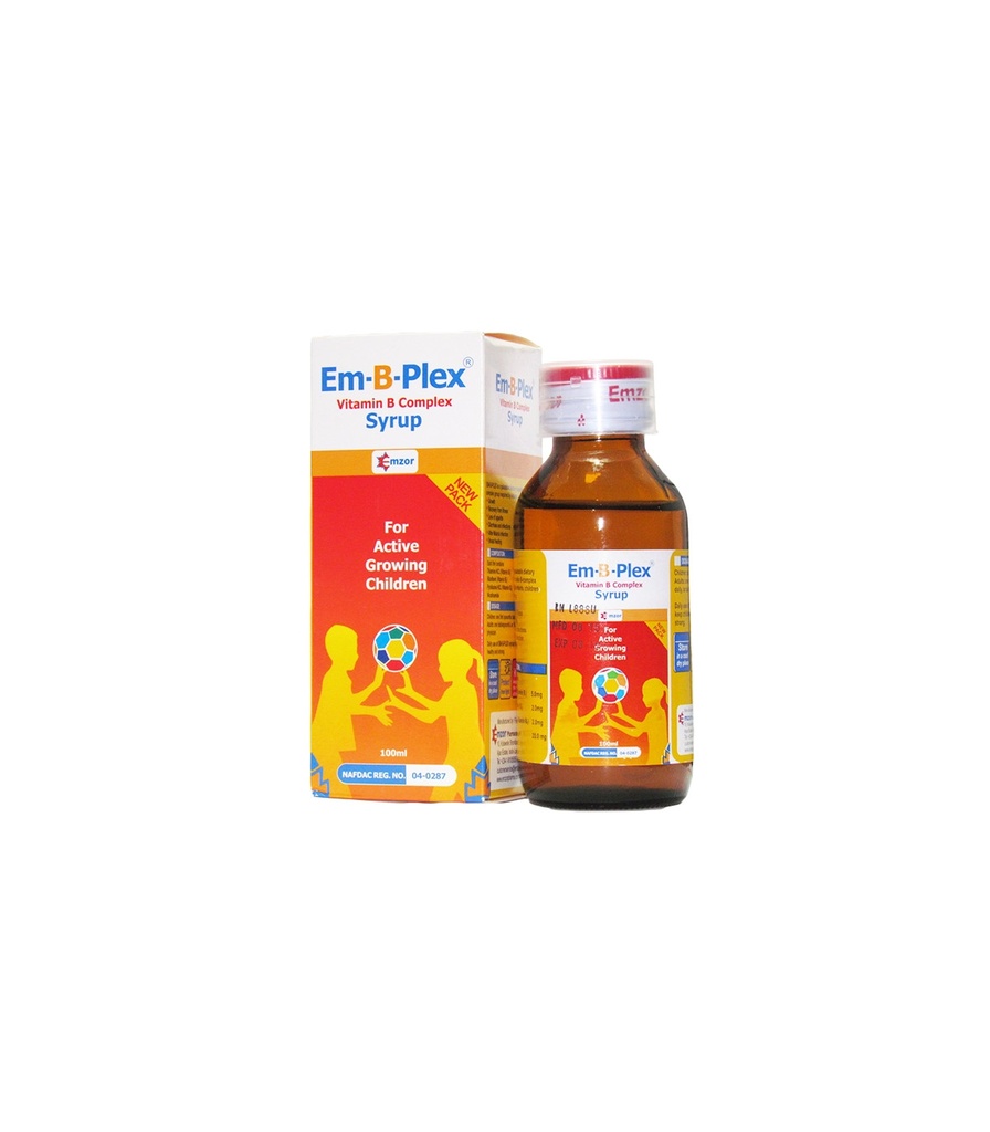 Em B Plex Syrup (B complex) | Amkamed Pharmaceuticals